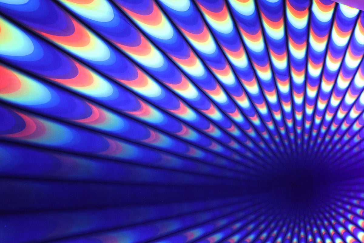 3 metre Cortex Vortex Psychedelic Art Tapestry – robmack.art